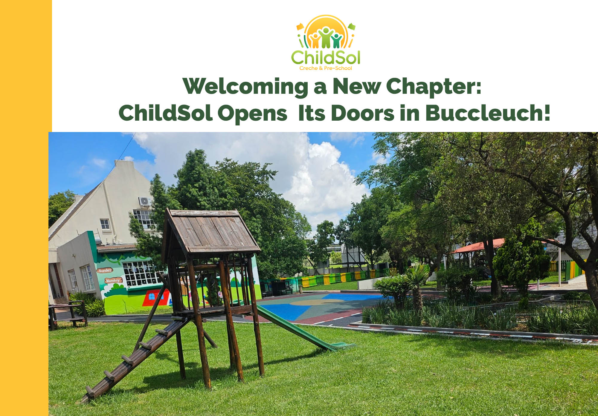 Welcoming a New Chapter: ChildSol Opens Its Doors in Buccleuch ...